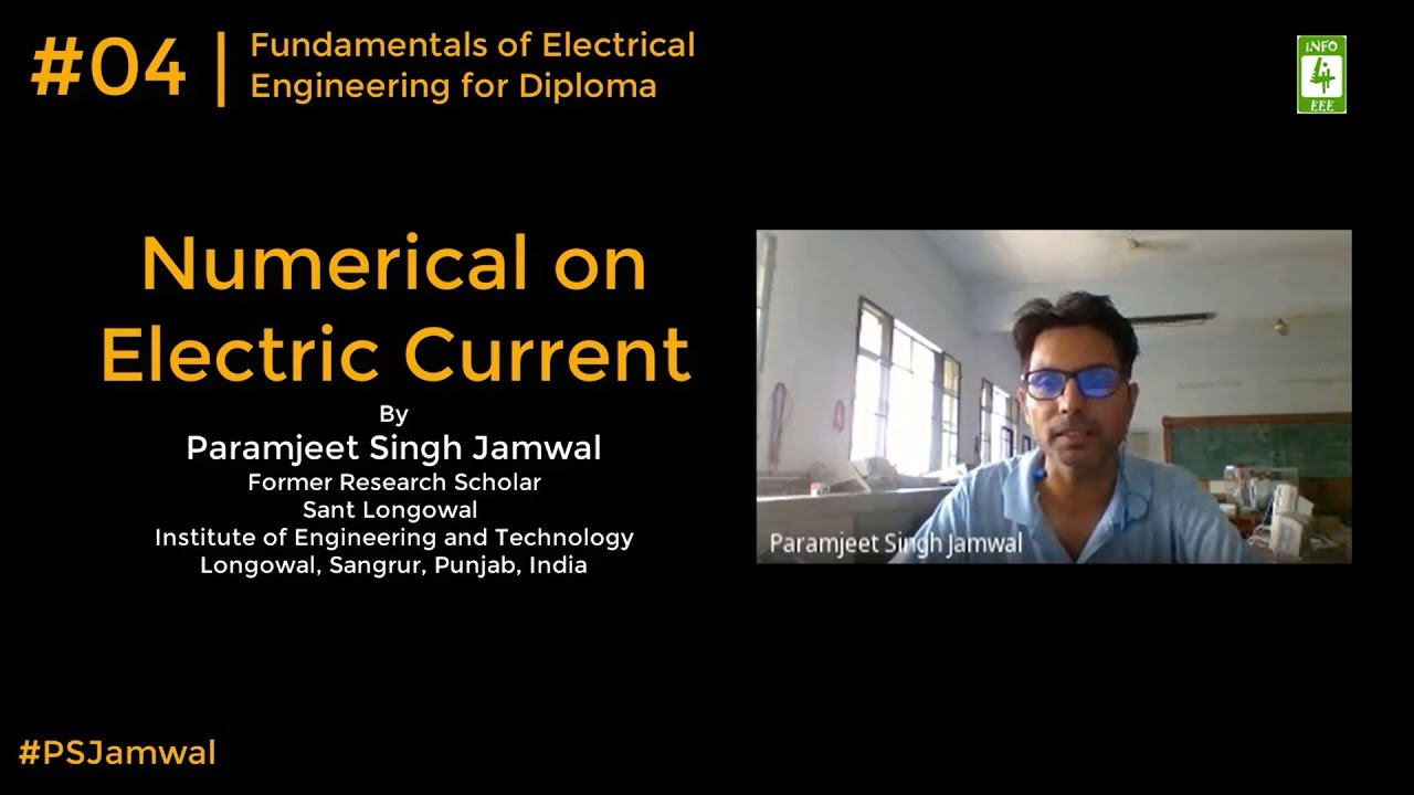 Numerical on Electric Current #04 | Fundamentals of Electrical ...