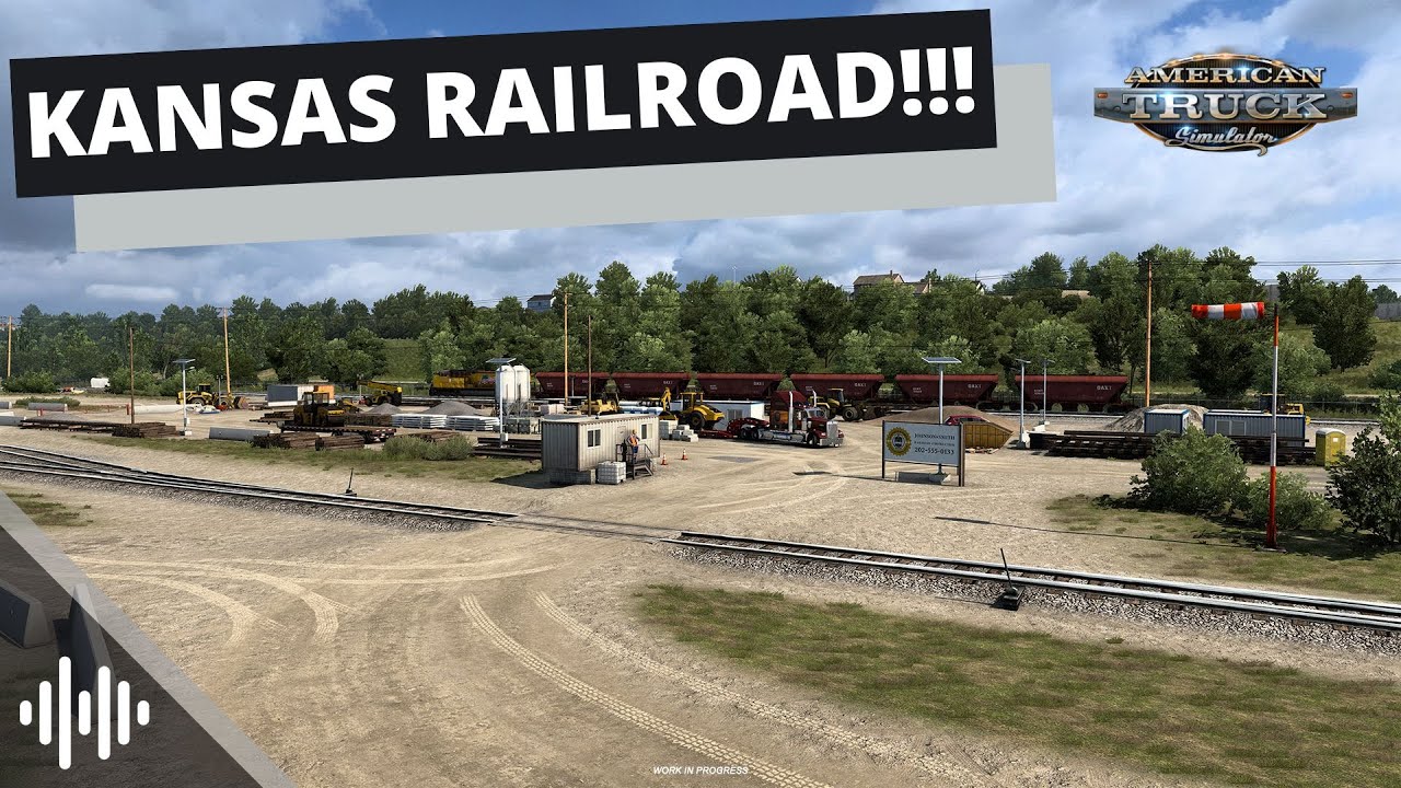 KANSAS DLC - RAIL NETWORK! | American Truck Simulator (ATS) | Prime ...