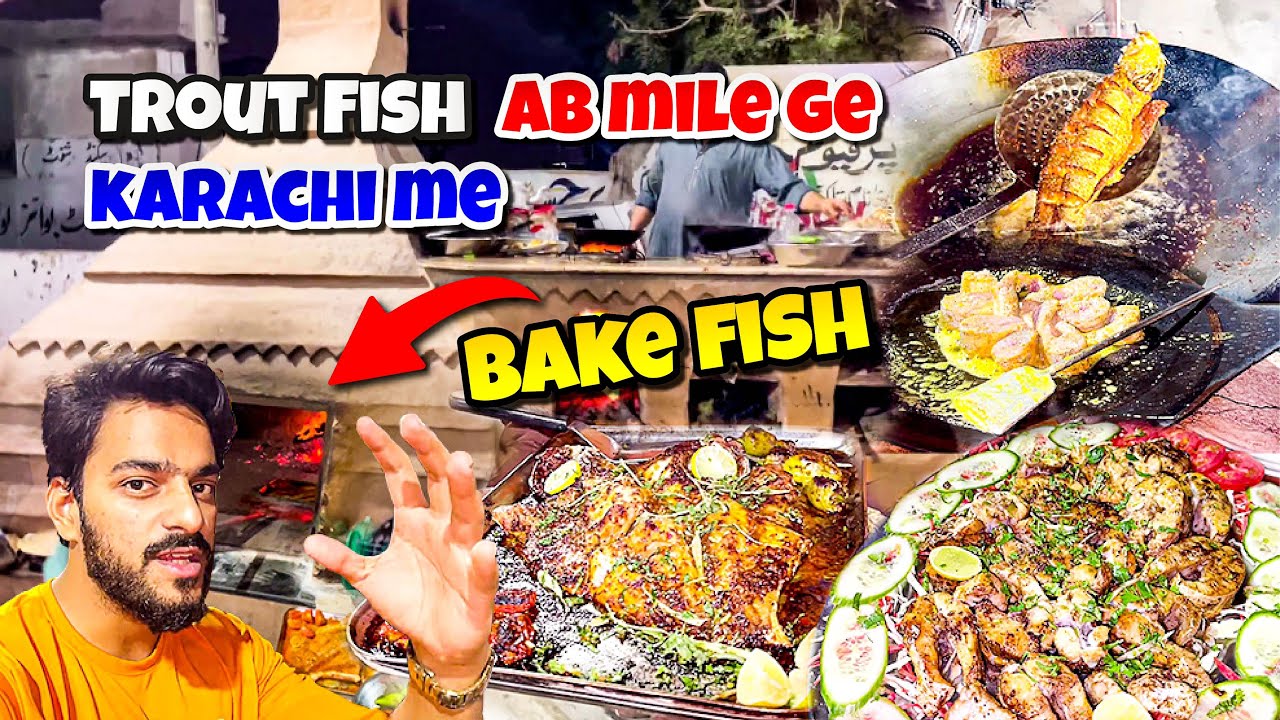 TROUT FISH I Bhatti Fish | Tawa Fish I Ferozi Fish Introduced 1st time ...