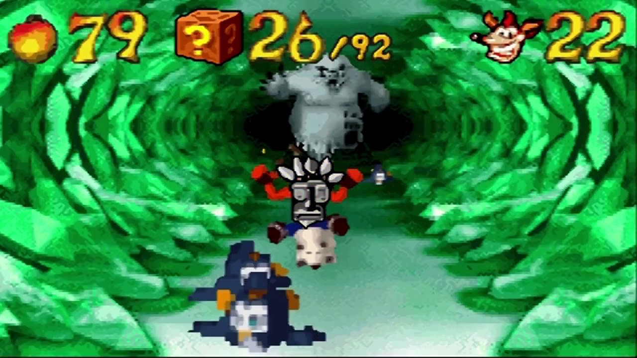 Crash Bandicoot: XS (GBA) walkthrough - Snow Crash - YouTube