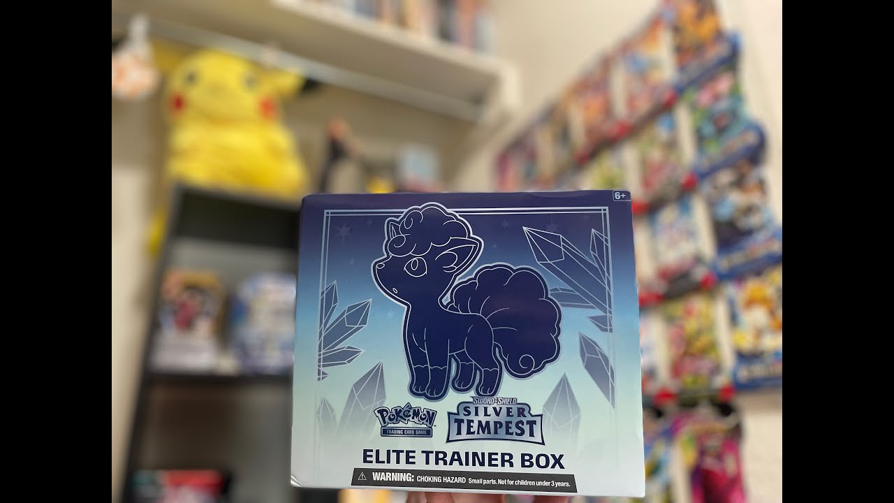 I Opened Silver Tempest Elite Trainer Box ETB, Box did not disappoint ...