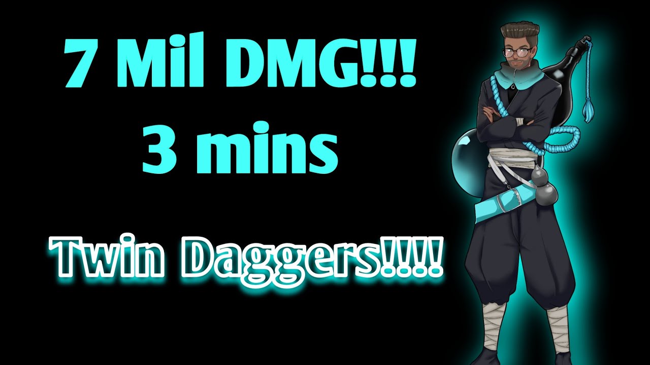 PSO2 Twin Daggers (DMG CHALLENGE) #PSO2NA #PSO2 - YouTube