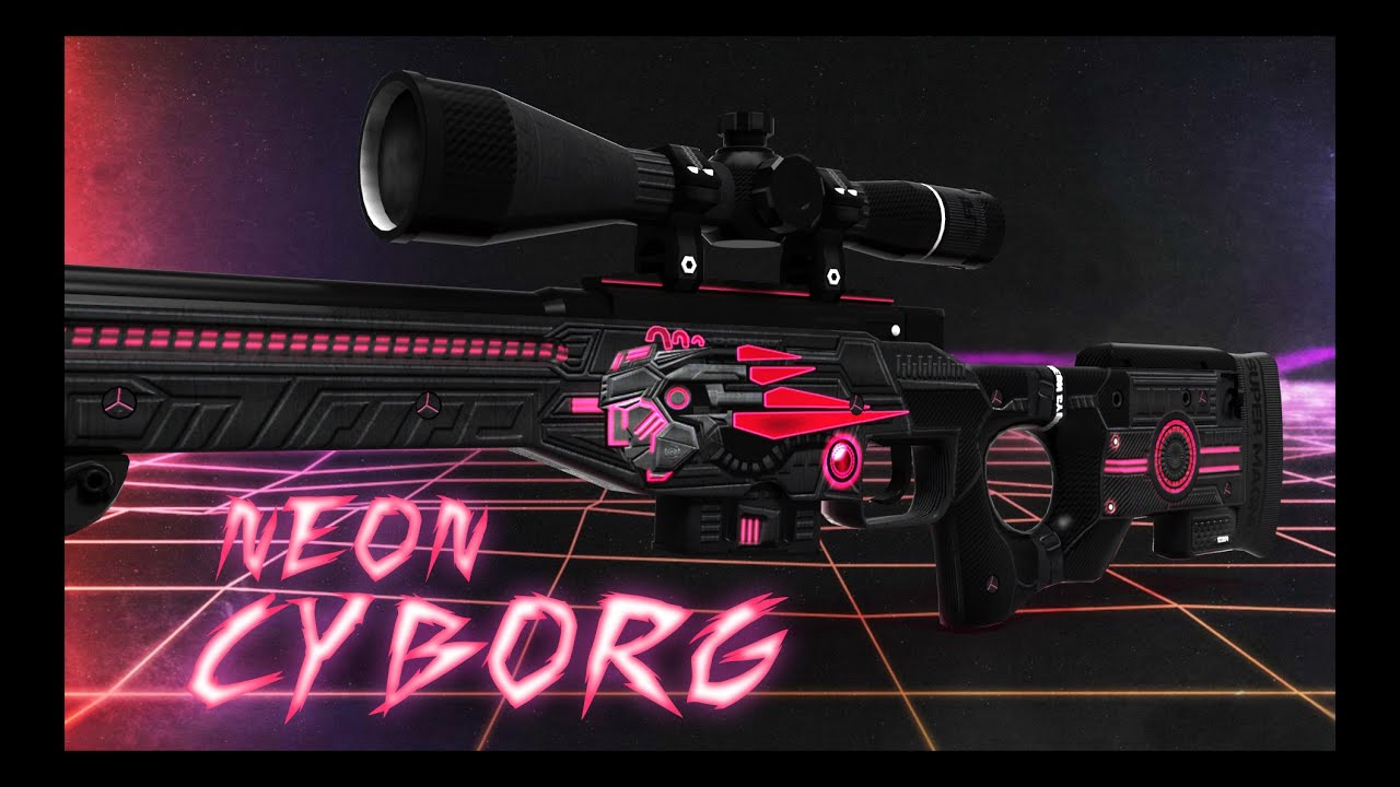 CS:GO - AWP | Neon Cyborg - YouTube