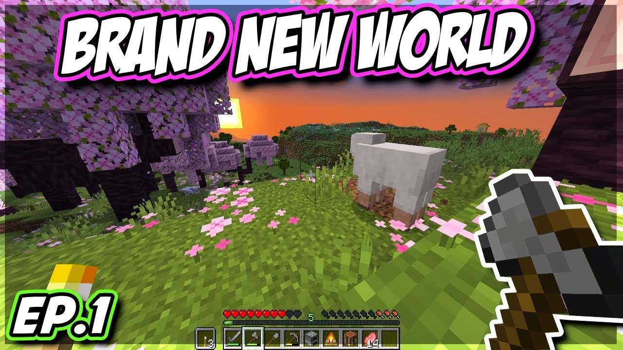 BRAND NEW WORLD | Minecraft Let's Play EP.1 - YouTube