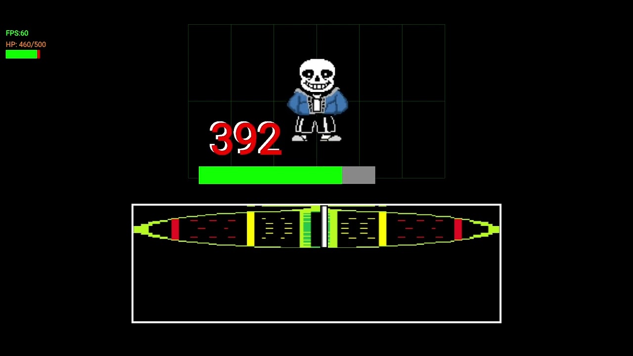Sans Fight Recreation W.I.P - YouTube