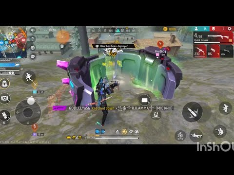 I am playing🌴free fire☄️ with my friend in BR rank🎮 #freefire🐦‍🔥 # ...