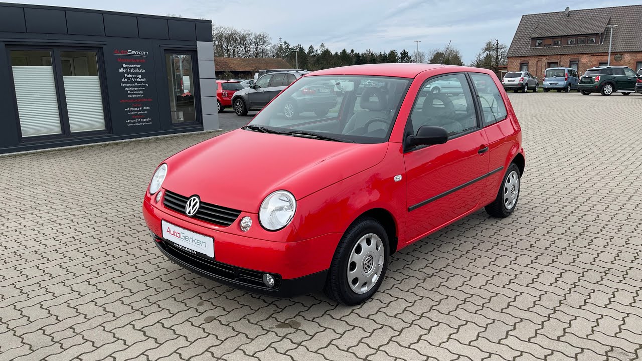 VW Lupo 1.4 Automatik aus 1. Hand TÜV NEU in rot mit nur 19722 km - YouTube