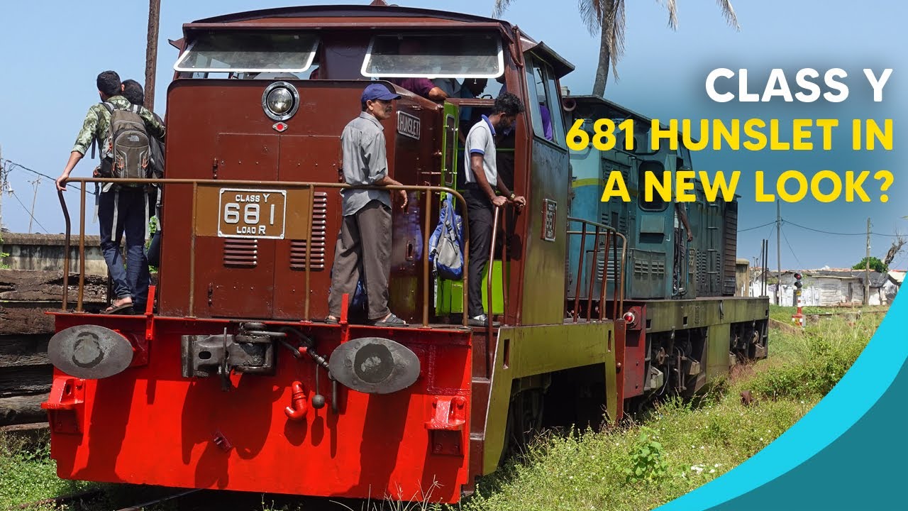 Class Y 681 Hunslet in a different look - YouTube