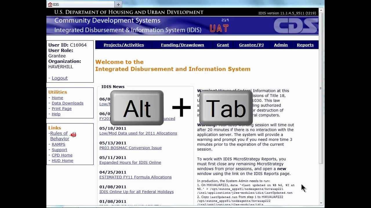 IDIS/CDBG Training: IDIS Resources for CDBG - Module 4.2: Reporting ...