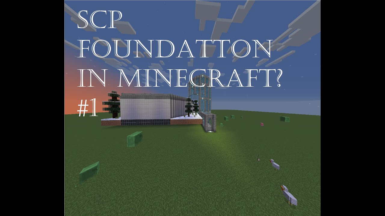 Scp foundation building 🏛 #1 - YouTube