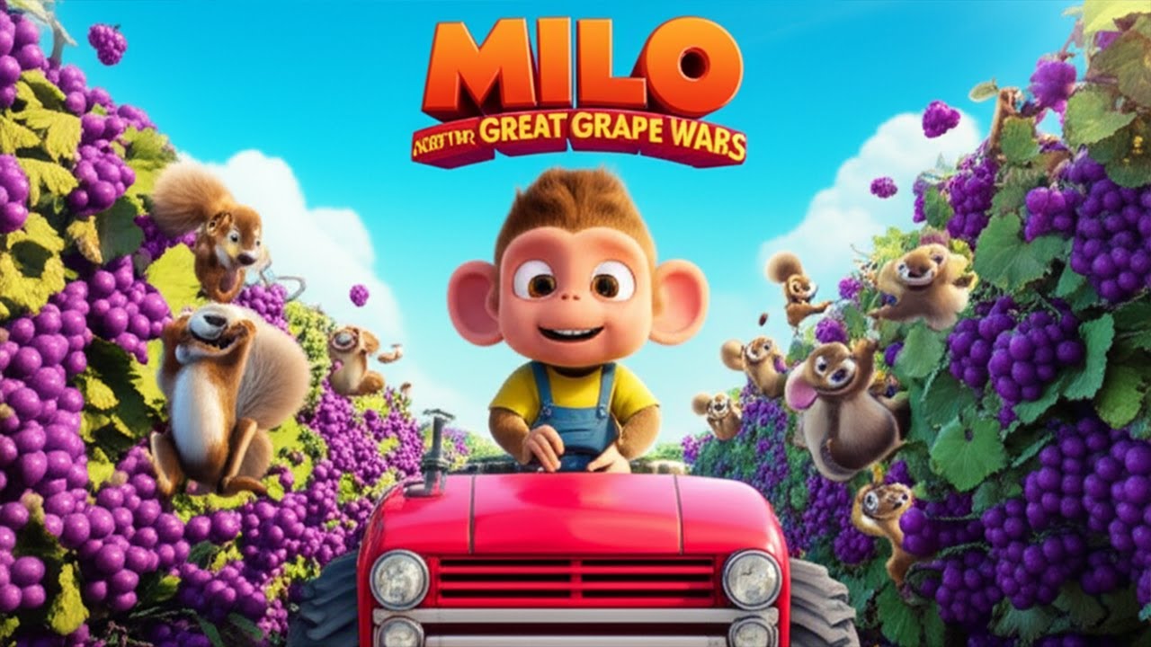 Milo and the Great Grape Farm Showdown | Funny 3D Animated Farm ...