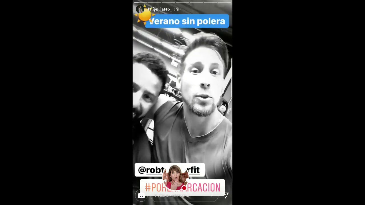 FELIPE LAZO Y EL CHURRISIMO DE CRISTOBAL 😚 16-11-17 - YouTube