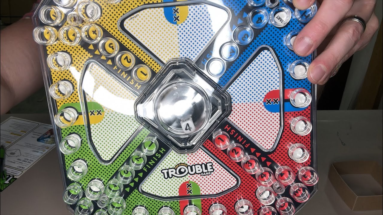 Hasbro Trouble Board Game - YouTube