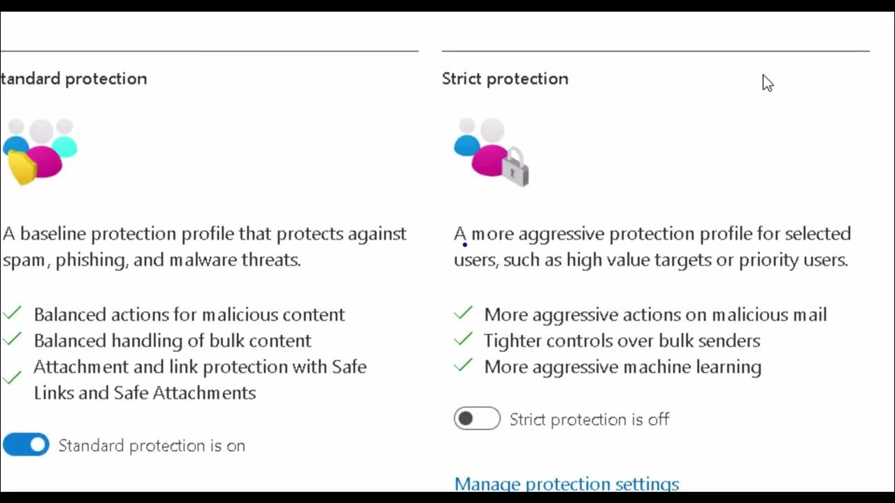 Demo - Microsoft Defender for Office 365: Threat policies - Preset ...