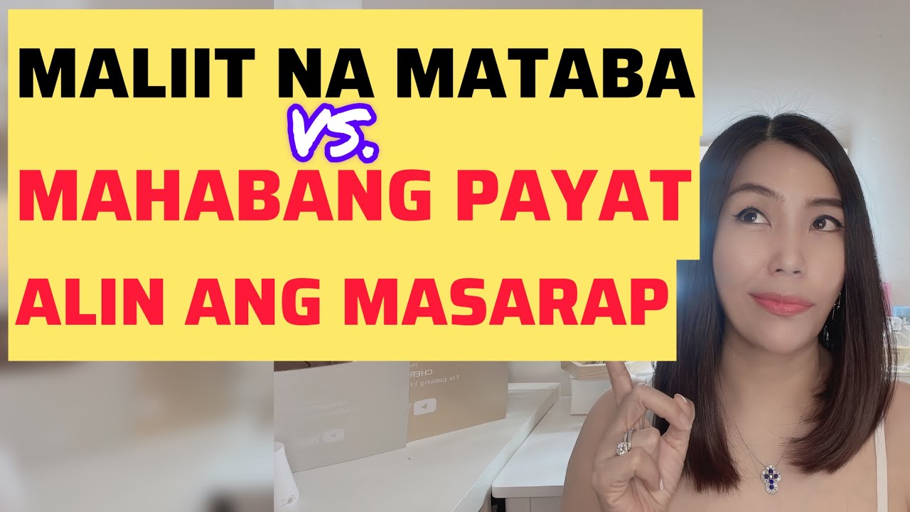 MALIIT NA MATABA AT MAHABANG PAYAT NA SIZE | CHERRYL TING - YouTube