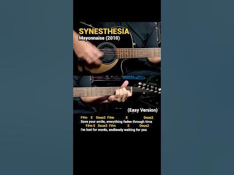 Synesthesia - Mayonnaise (Easy Guitar Chords Tutorial with Lyrics) part 1 SHORTS - YouTube