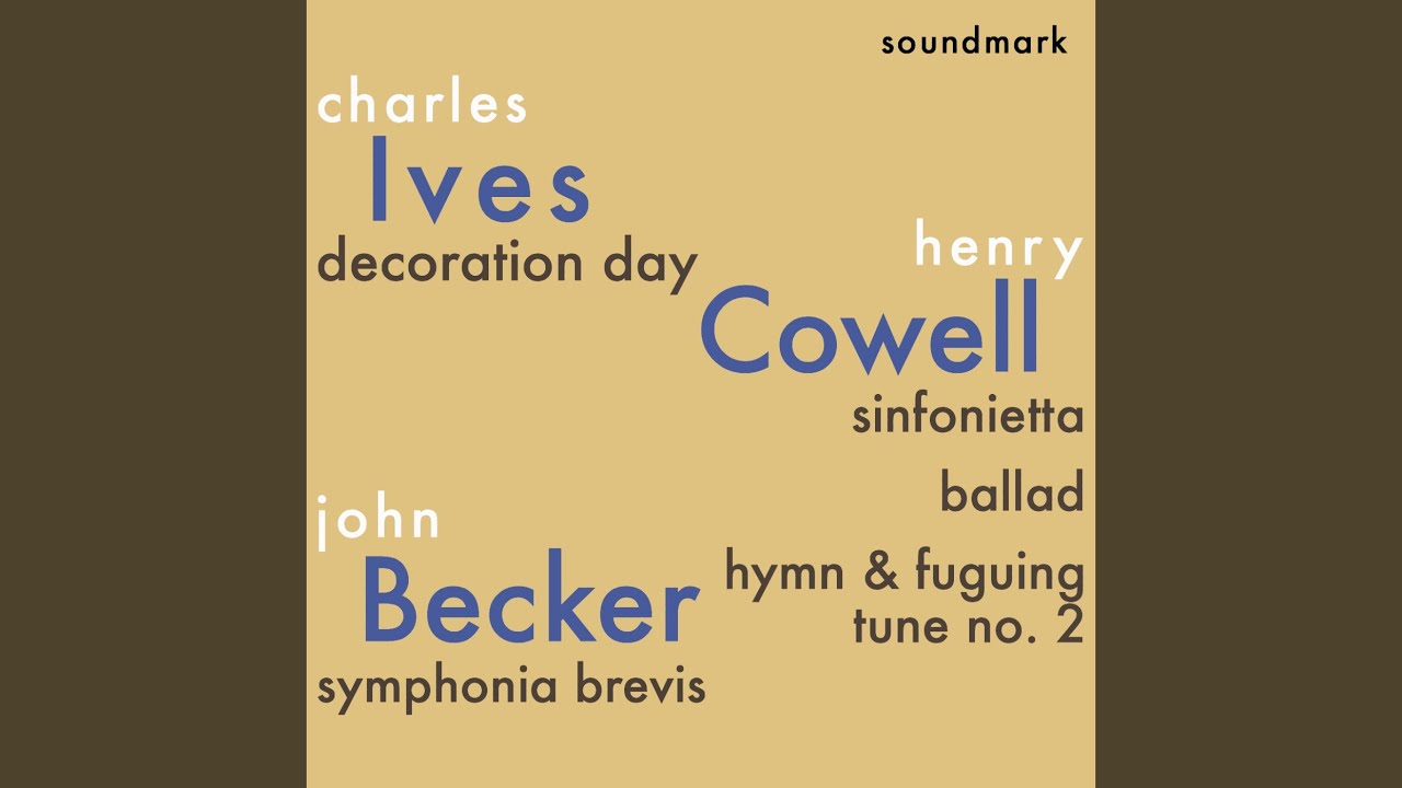 Becker - Symphonia Brevis - I. A Scherzo in the Spirit of Mockery - YouTube