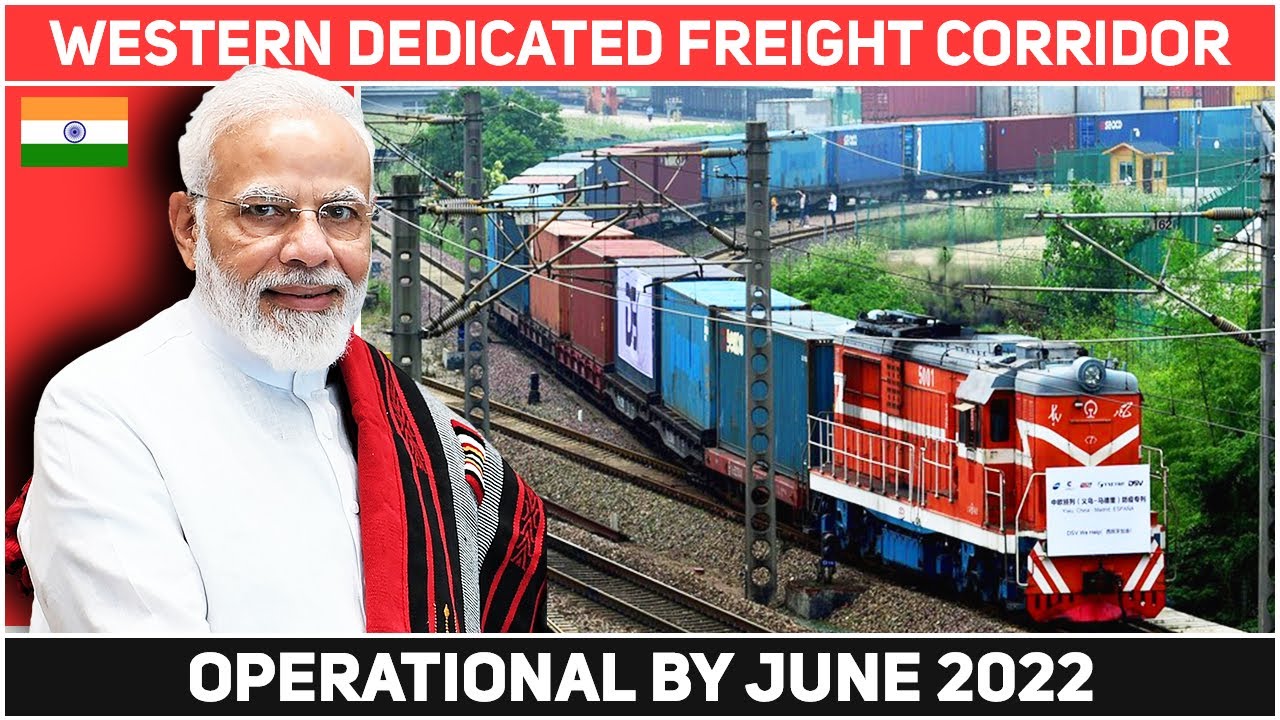 Western dedicated freight corridor | Route map | Latest Update ...
