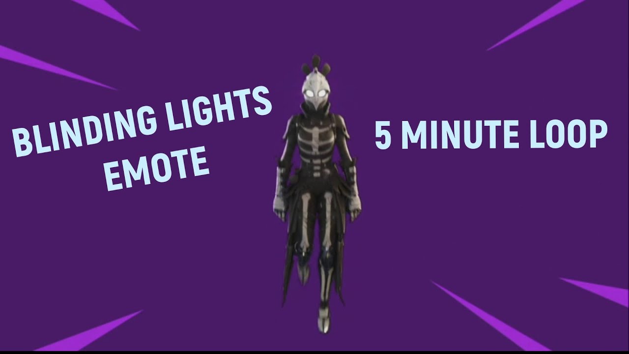 BLINDING LIGHTS EMOTE - CONTINOUS DANCE LOOP (5 MINUTES) - YouTube