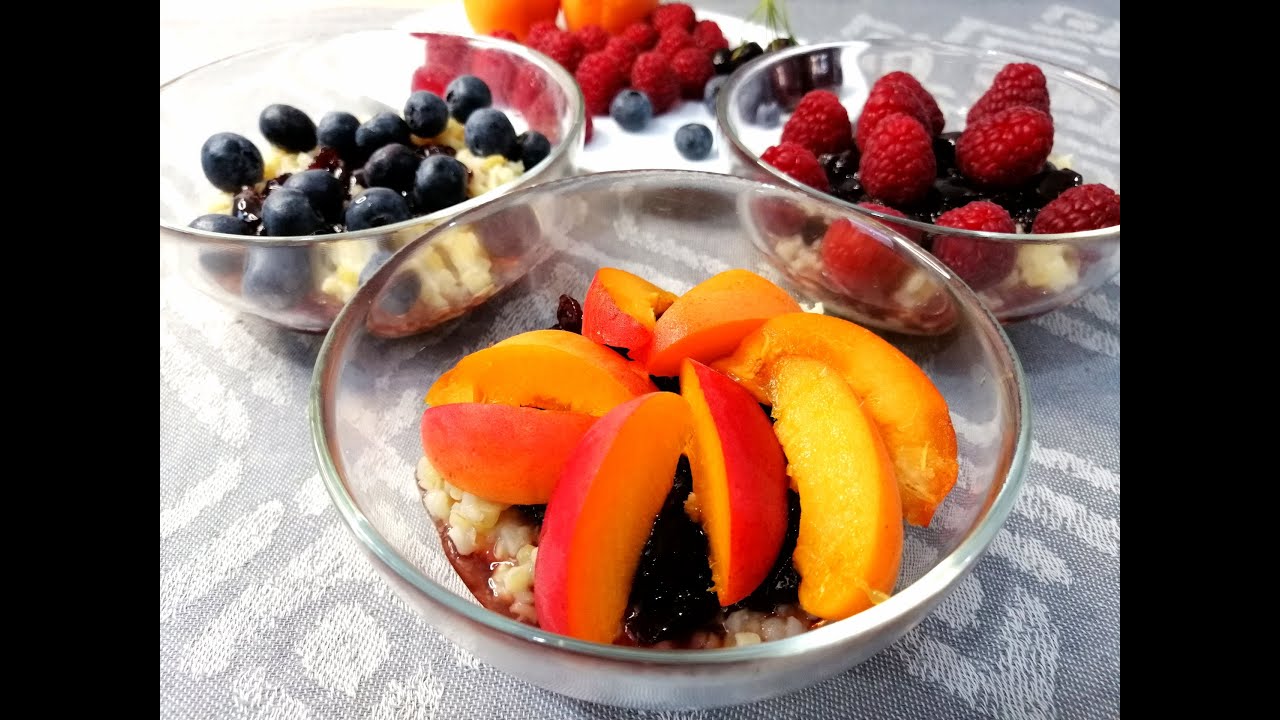 All Vegan Bulgur With Fruit Topping. Quick, Healthy And Delicious ...