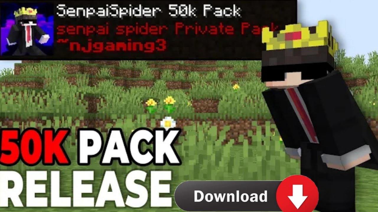 Download Senpaispeider 50K pack for McPe and Java | Pojav Launcher ...