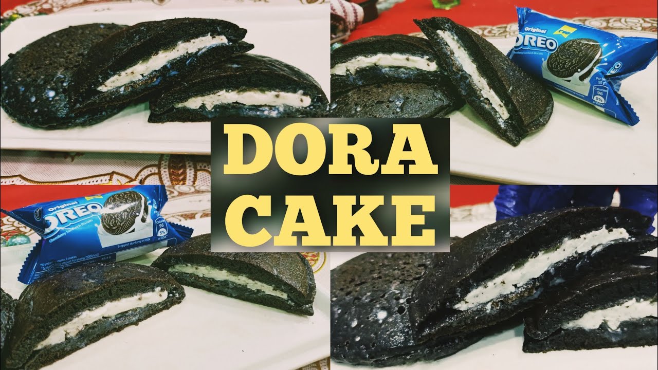 EASY AND QUICK DORA CAKE RECIPE //OREO DORA CAKE/EASY CAKE RECIPE ...
