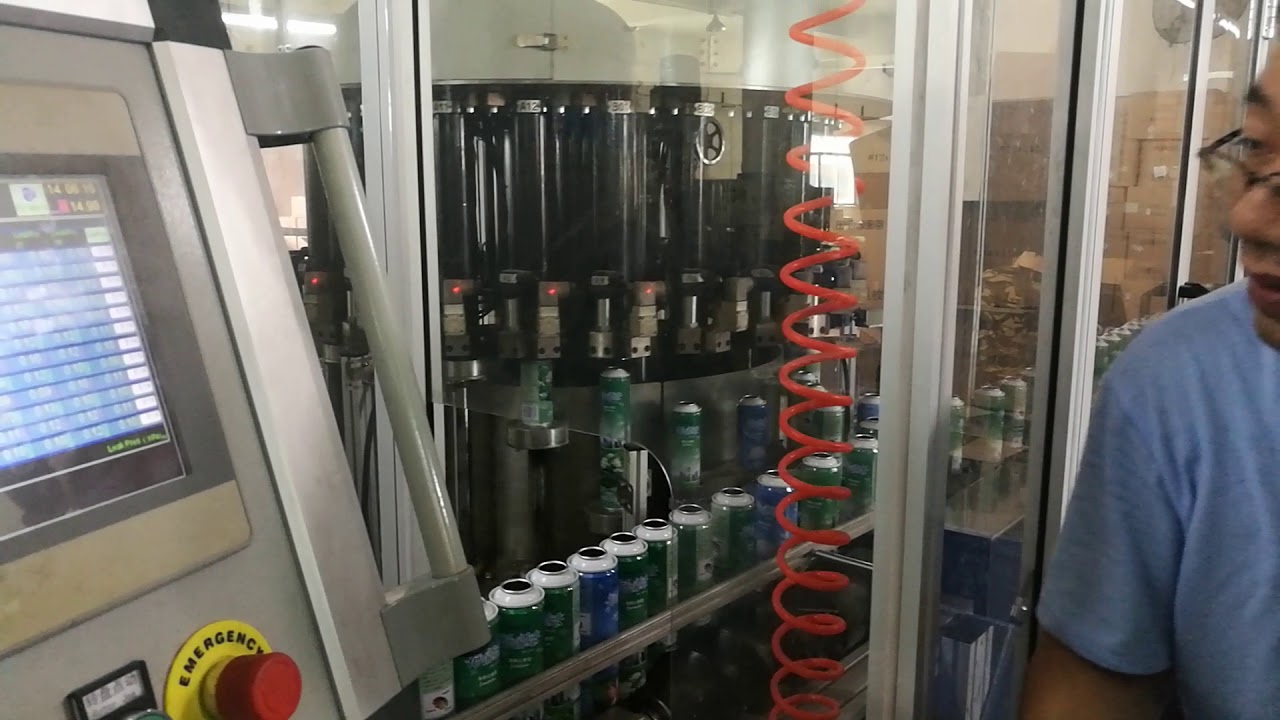 aerosol can leak tester - YouTube