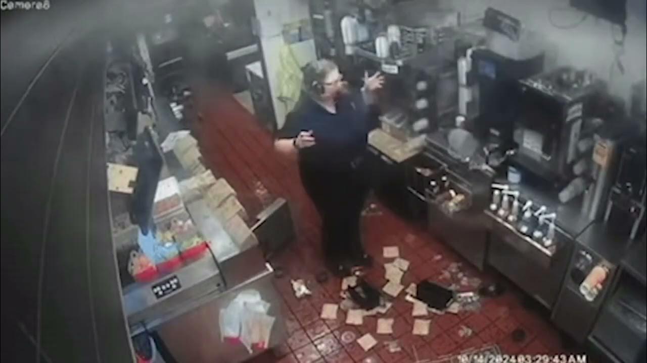 Video Moment McDonald's coffee machine appears to explode - YouTube