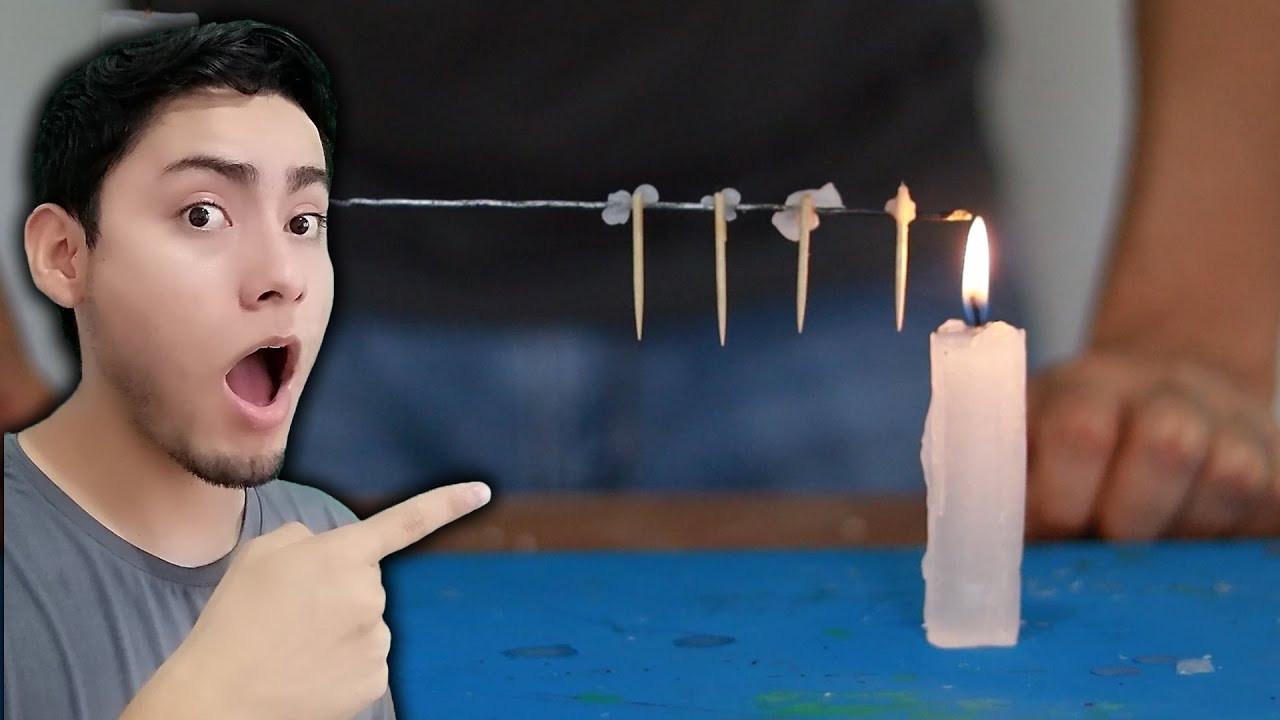 Experimento Transferencia de Calor por Conducción | Experimento casero ...