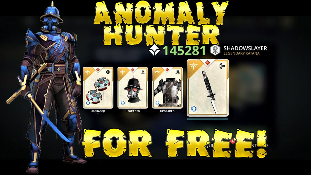 Shadow Fight 3 - How To Get ANOMALY HUNTER set For FREE - YouTube