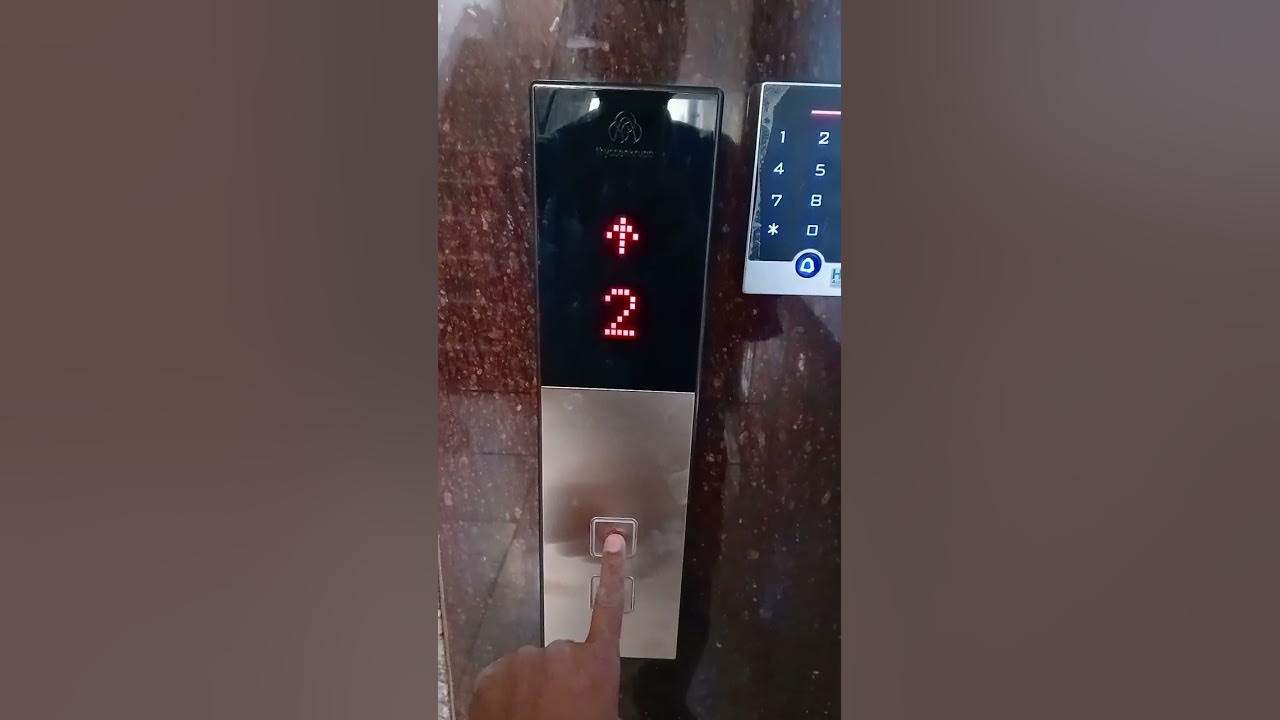HBS-6BA Lift Access Control System on LOP-TKEP lift - YouTube