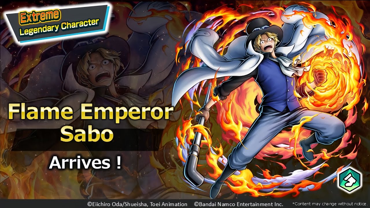 🔥 New Extreme Sabo Flame Emperor Official Trailer & Preview Skills ...