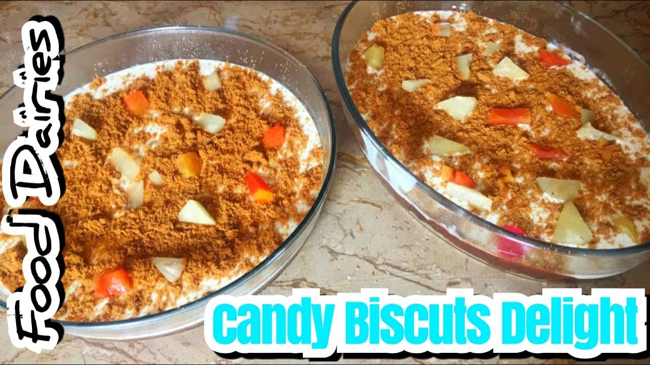 Candy Biscuits Delight (Easy to Make) :) 💕 - YouTube