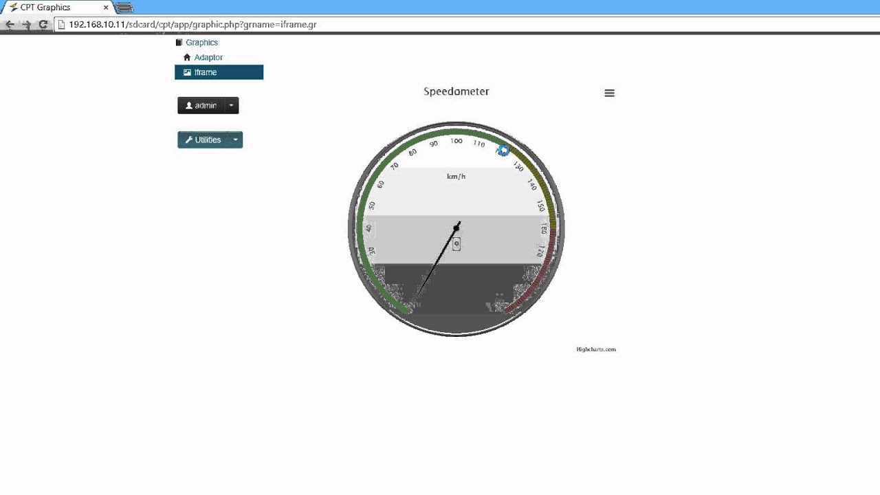 EasyIO html Graphics Widgets Wrapper demo - YouTube