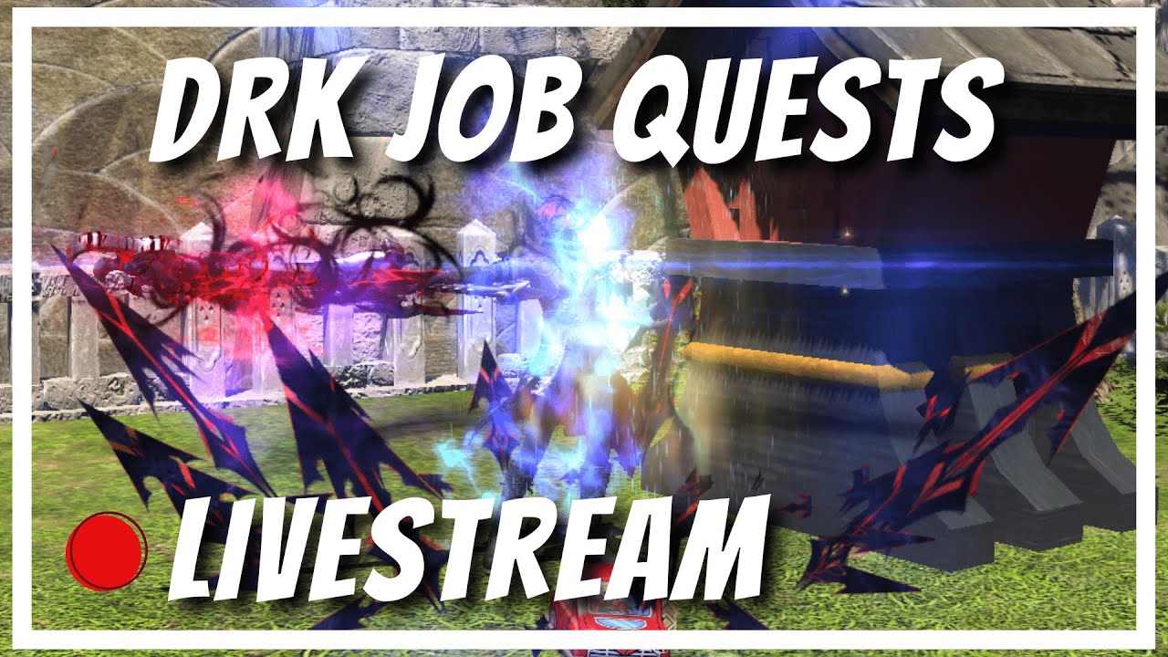 Vee finally goes through DRK job quests! | FFXIV - YouTube