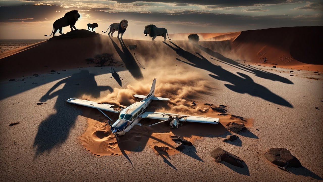 Plane Crash in the Middle of Africa's Wildest Desert! - YouTube