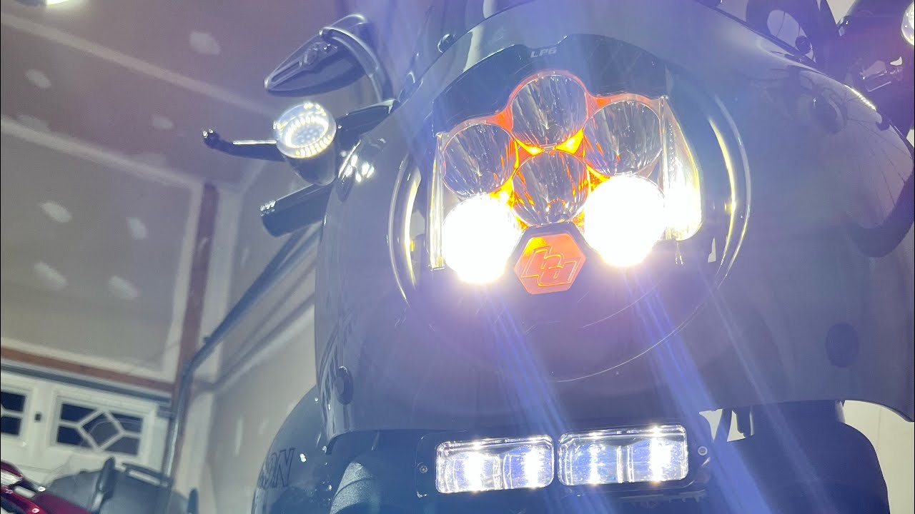Eagle Lights 6" Generation II LED Projection Light Bar for Harley ...