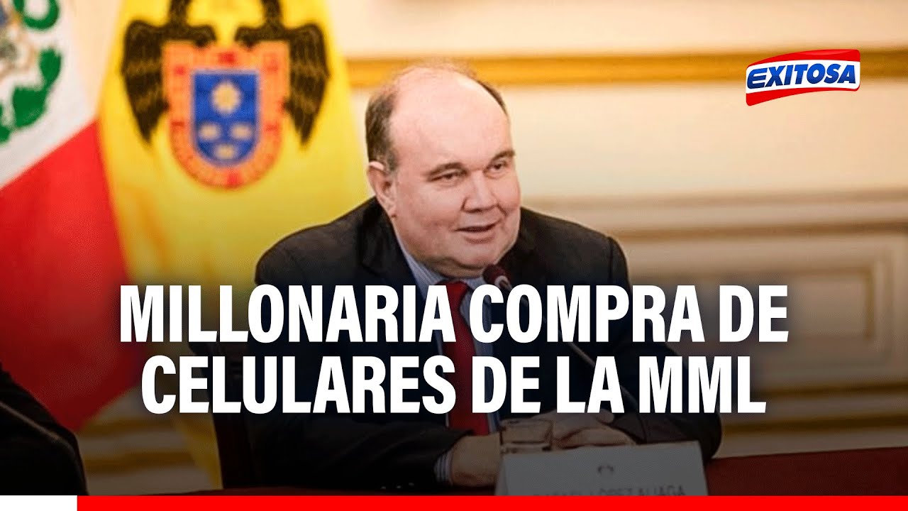 🔴🔵César Candela sobre compra de celulares por S/ 300 millones en la MML ...