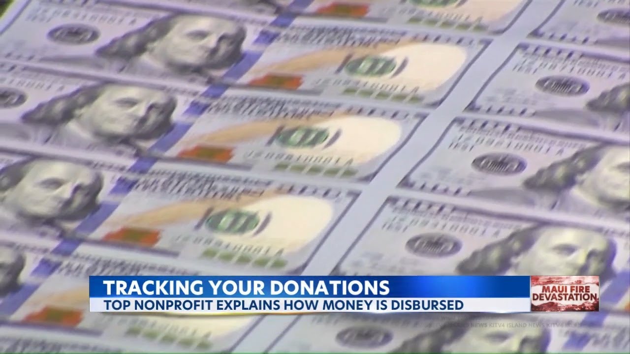 Hawaii Community Foundation explains how money is being disbursed - YouTube