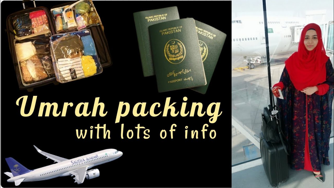 Umrah Packing || what to pack for Umrah || lots of information about ...