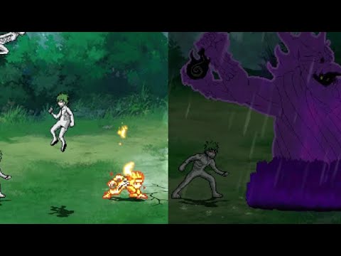 Naruto, Sasuke Vs White Zetsu [Parallel Battle] - Anime Battle Mugen ...