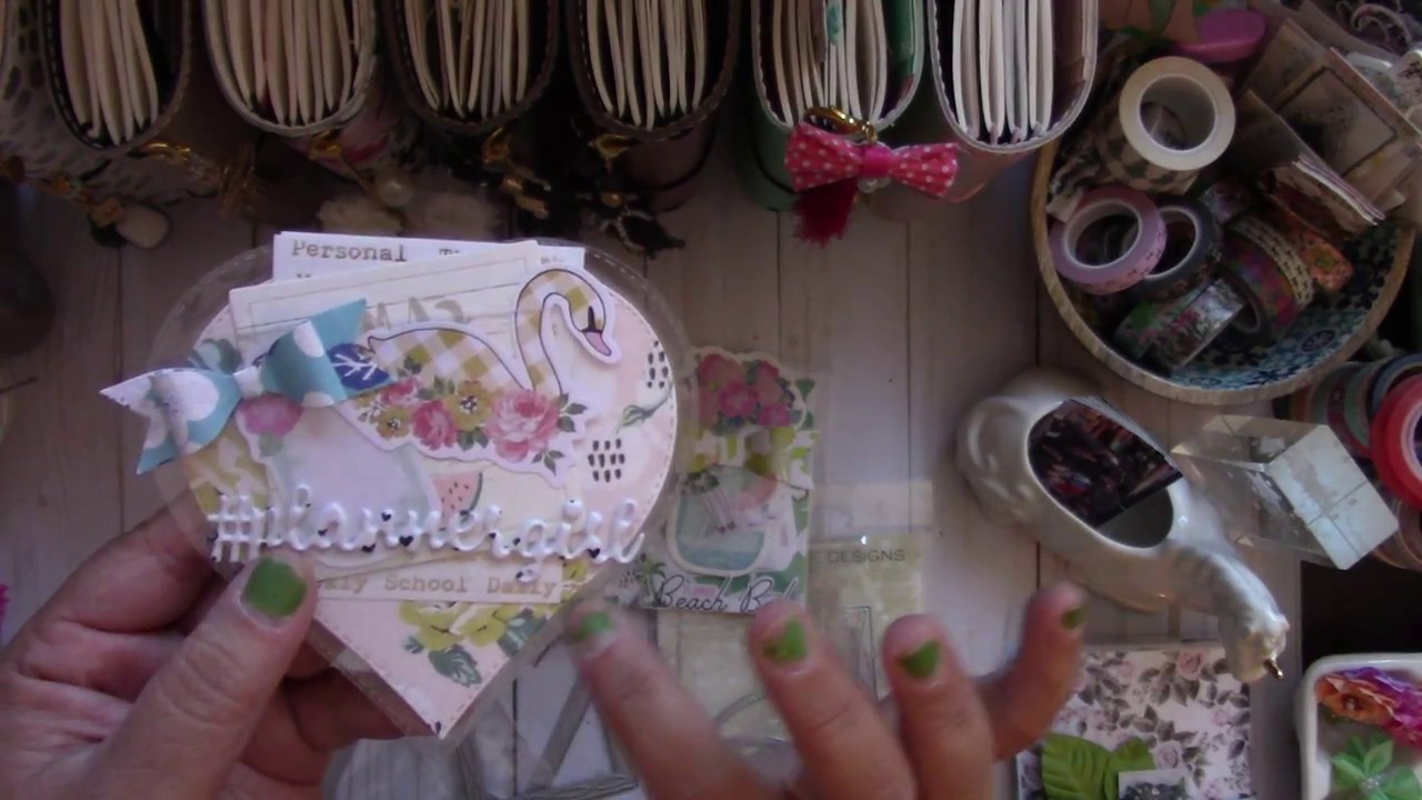 Clear Stitched Laminated Pocket/Tutorial - YouTube