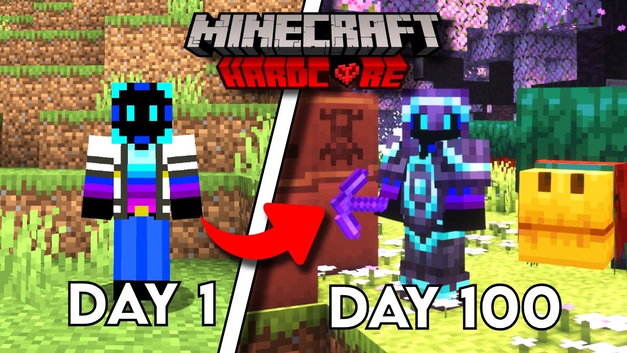 The History Of Minecraft in 100 Days . . . - YouTube
