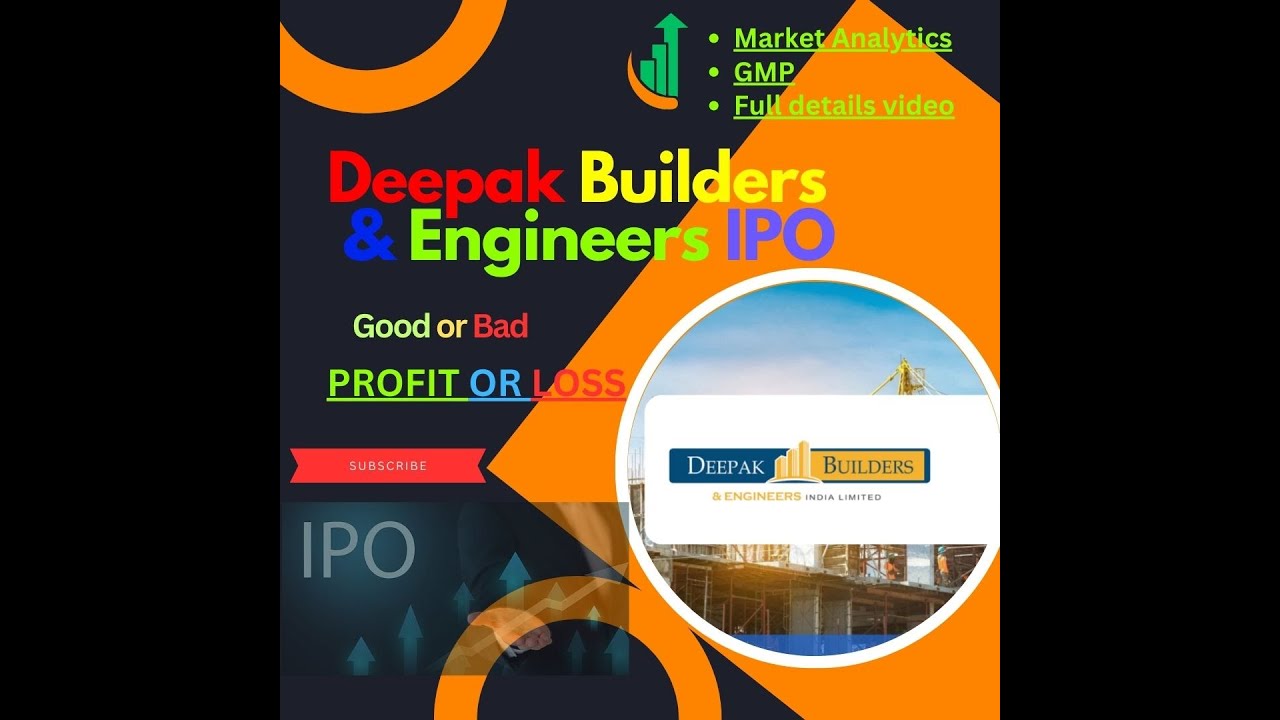Deepak Builders & Engineers India IPO Review | Apply Or Not ?? | IPO ...