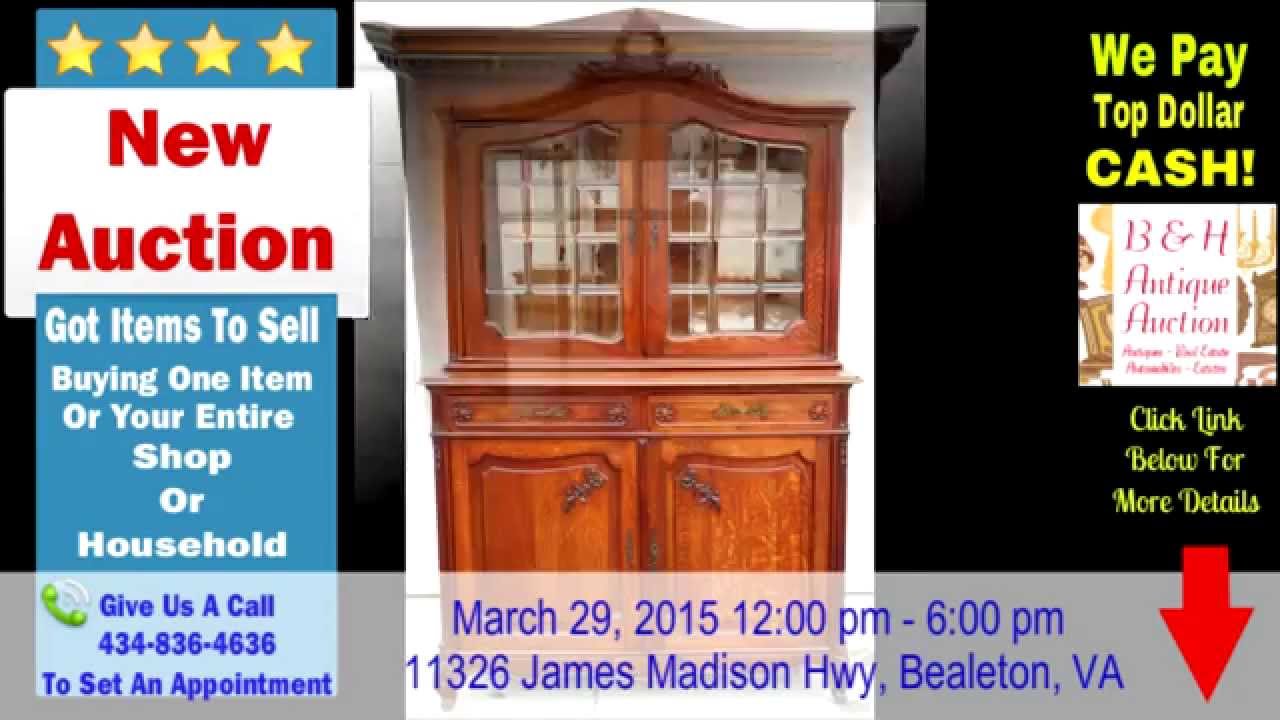 BH Antique Auctions Northern Va Auction - YouTube