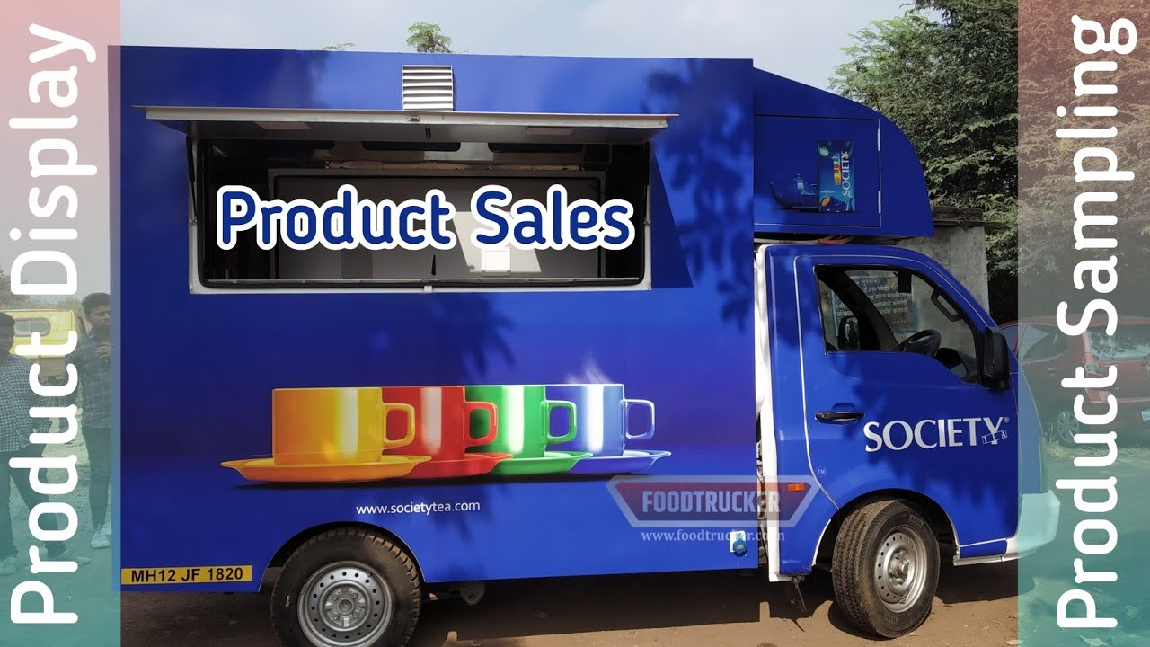 Tea van or Tea Truck and Tea sampling van - YouTube