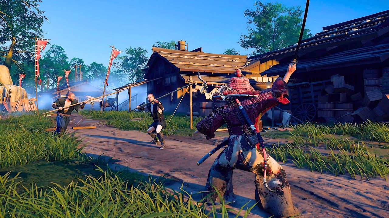 The Red Ronin’s Fight to the Death! No Retreat, No Mercy | Ghost of ...