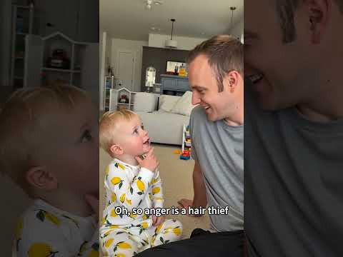 Dad: Tries to blame. Baby: Deflects and calls airstrike!