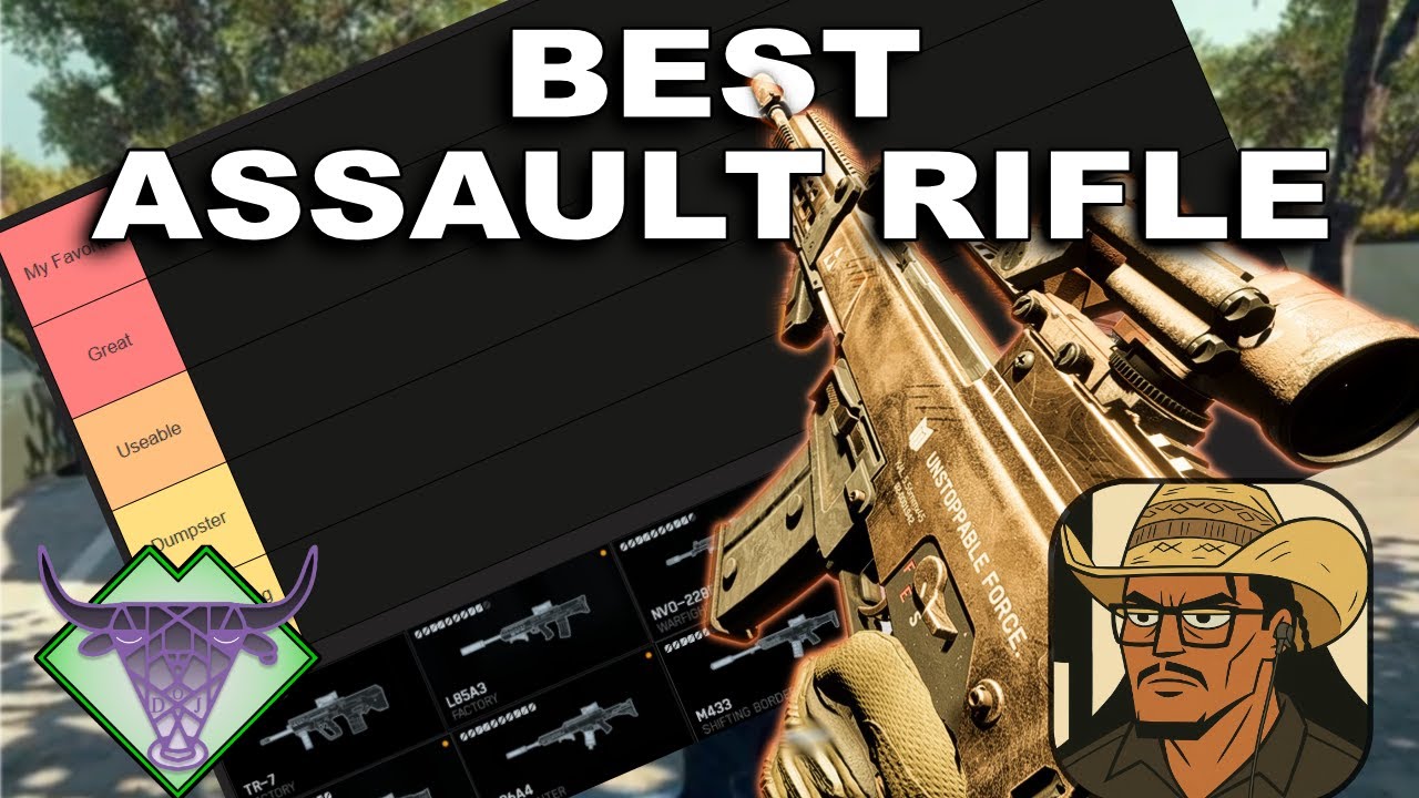 Best Assault Rifle Tier List - YouTube
