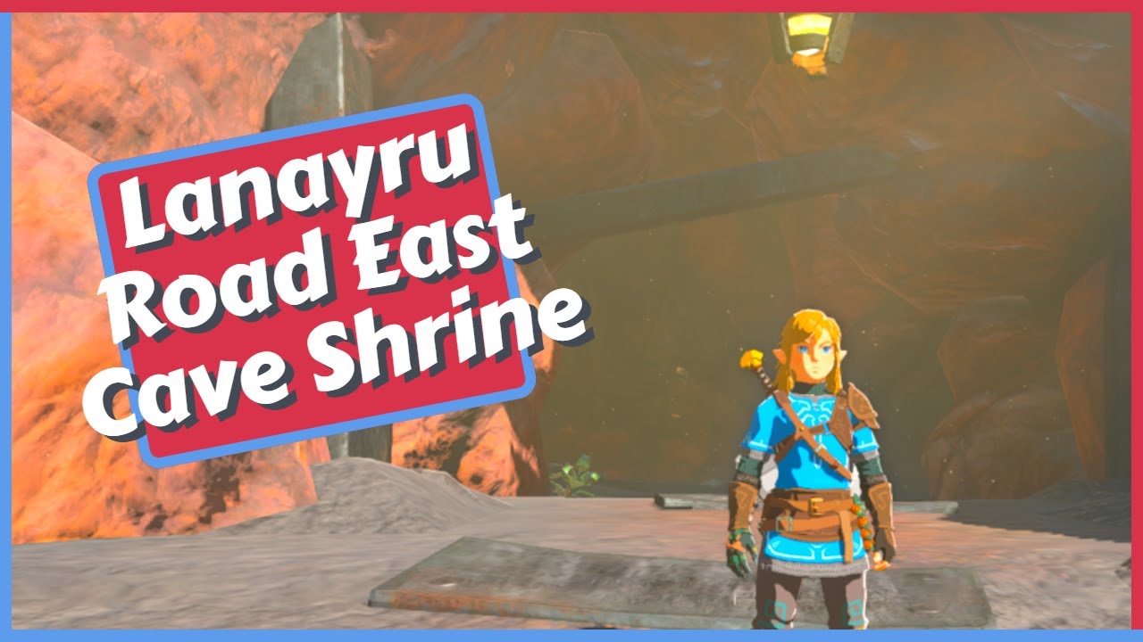 Lanayru Road East Cave Shrine in Zelda Tears of the Kingdom (TOTK ...